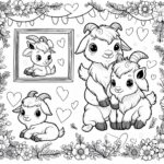 Keçi Hayvan Boyama – boyamasayfalari.com