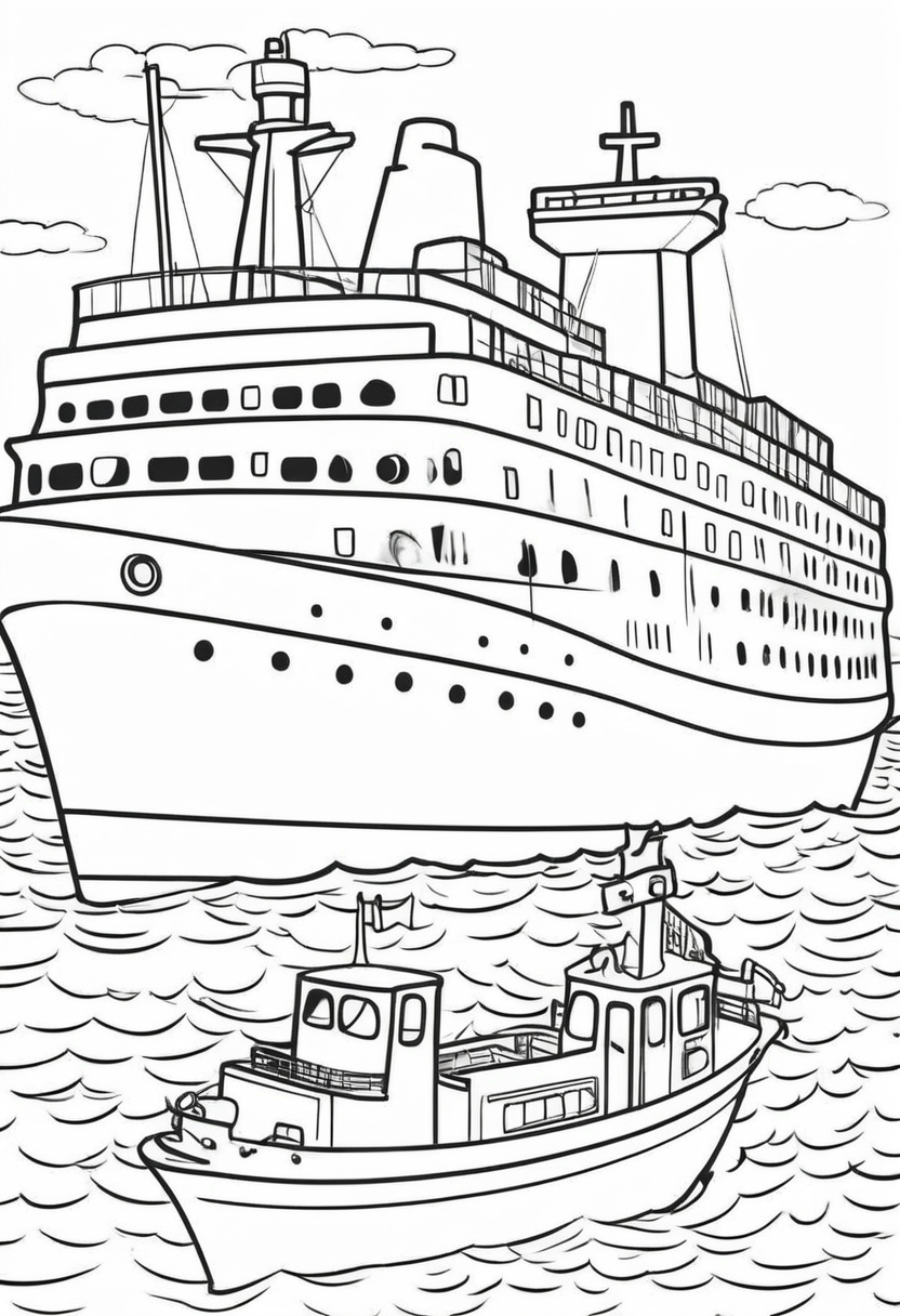Gemi Boyama Resimleri – boyamasayfalari.com