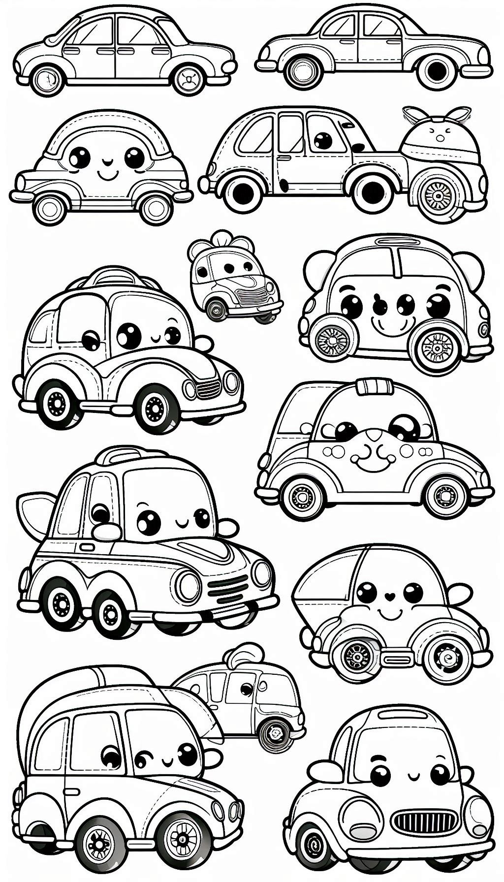 Araba Boyama Sayfaları Erkek Çocuklara Özel – boyamasayfalari.com